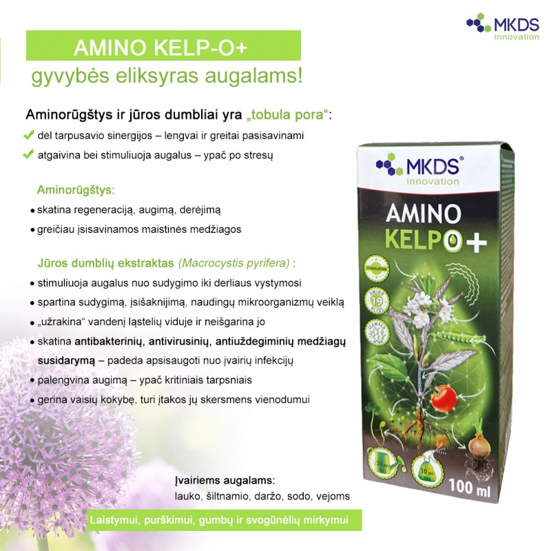 AMINO KELP-O+ amino rūgštys su dumblių ekstraktu, 100 ml