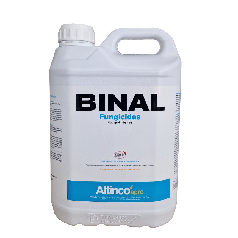 BINAL – fungicidinis poveikis, 5 l
